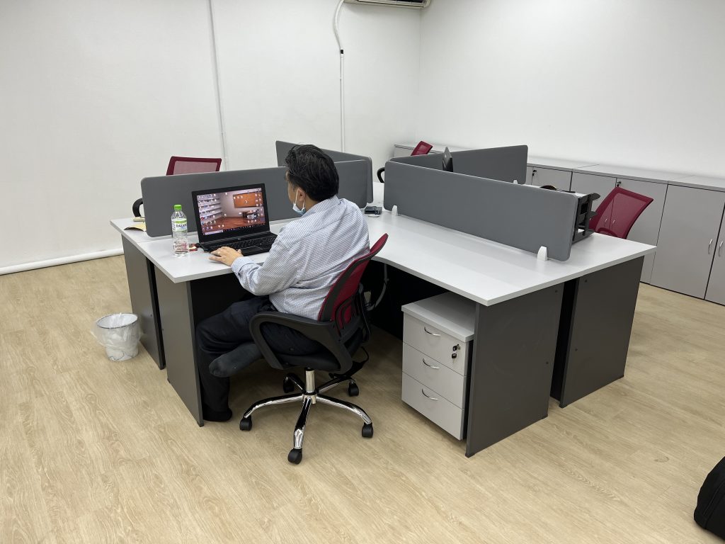 Partition based workstation – Welltuch